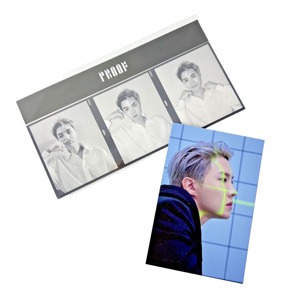 Bts Official Proof Weverse Shop Special Gift 3-Cut Bw… - Gem